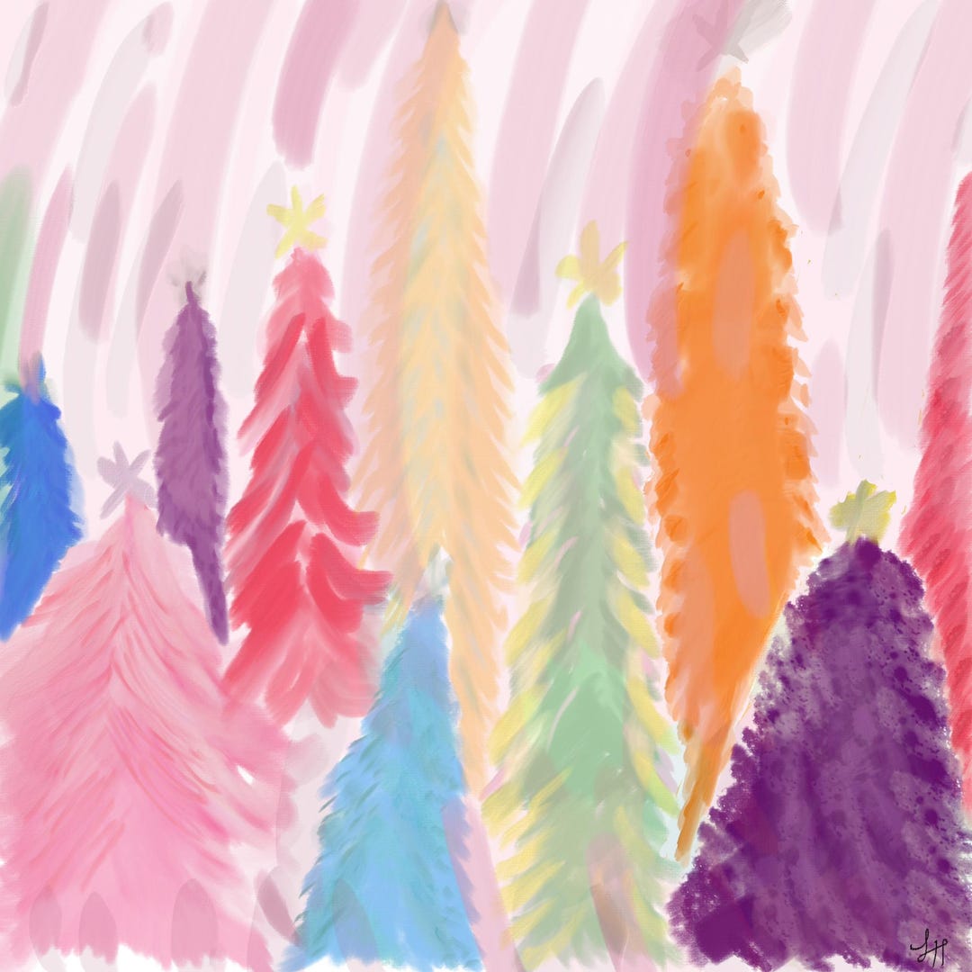 Peanuts' Inspired Holiday Trees - Etsy