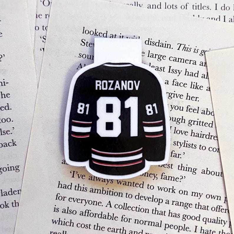 Heated Rivalry Inspired Magnetic Bookmark | Ilya Rozanov Shane ...