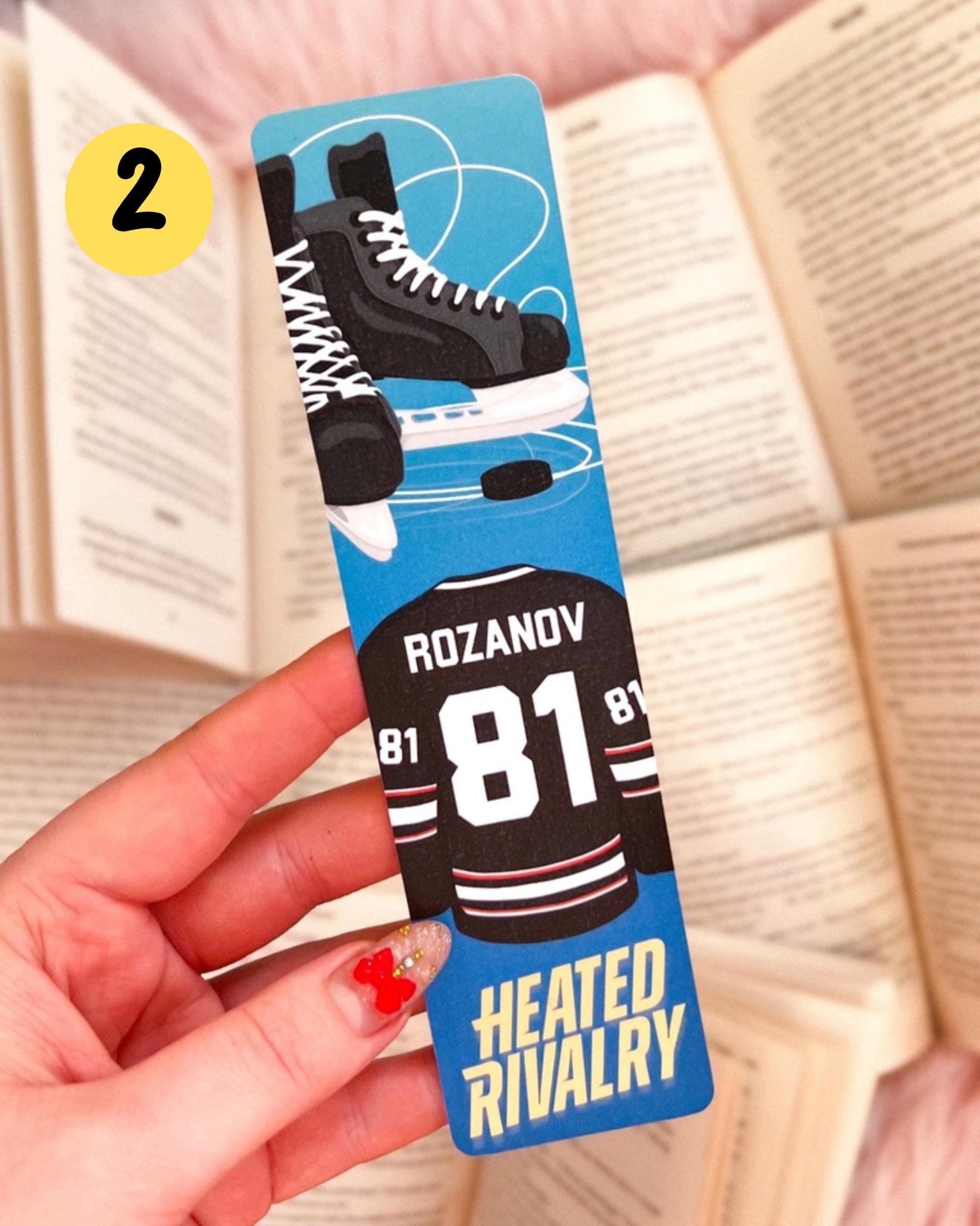 Heated Rivalry Inspired Bookmark | Hockey Romance | Shane Hollander ...
