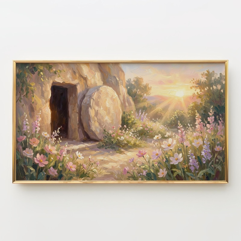 Empty Tomb Art Landscape - Etsy