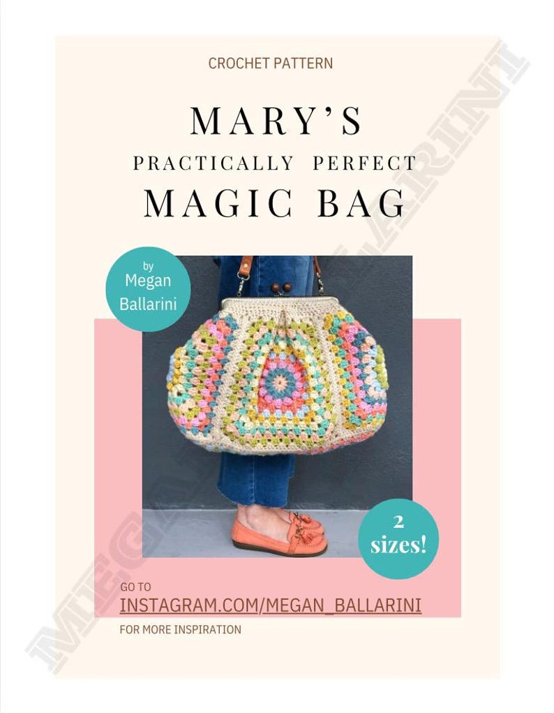 Marys Practically Perfect Magic Bag PDF Crochet Pattern READ the ...