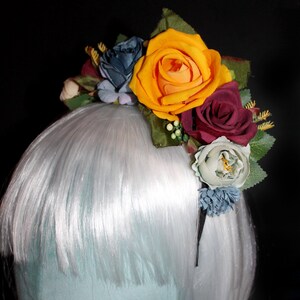 Colorful Spring Flower Headband, Hair Accessory, Gift, Prom, Wedding ...