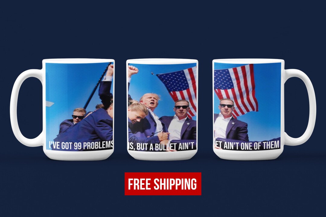 Presidente Donald Trump Rally 2024, Intento de asesinato Shot Coffee ...