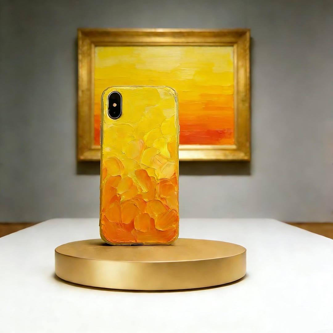 Decoden Original Vintage Oil Painting Phone Case, Aesthetic Abstract ...
