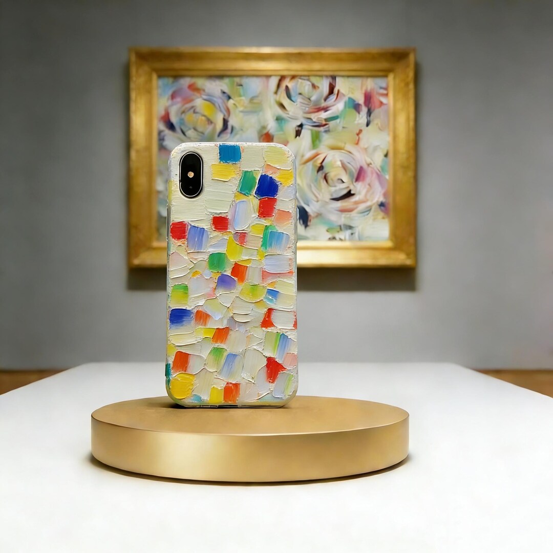 Decoden Original Vintage Oil Painting Phone Case, Aesthetic Abstract ...