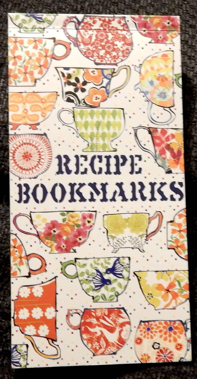 Recipe Bookmarks - Etsy