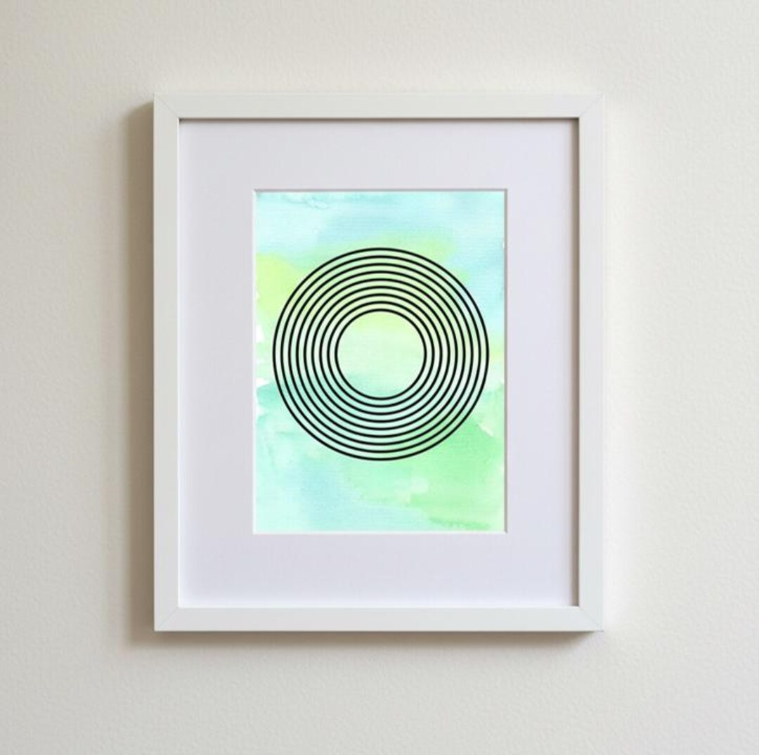 9 Circles Protection Chart | Radionic and Radiesthesia - Etsy