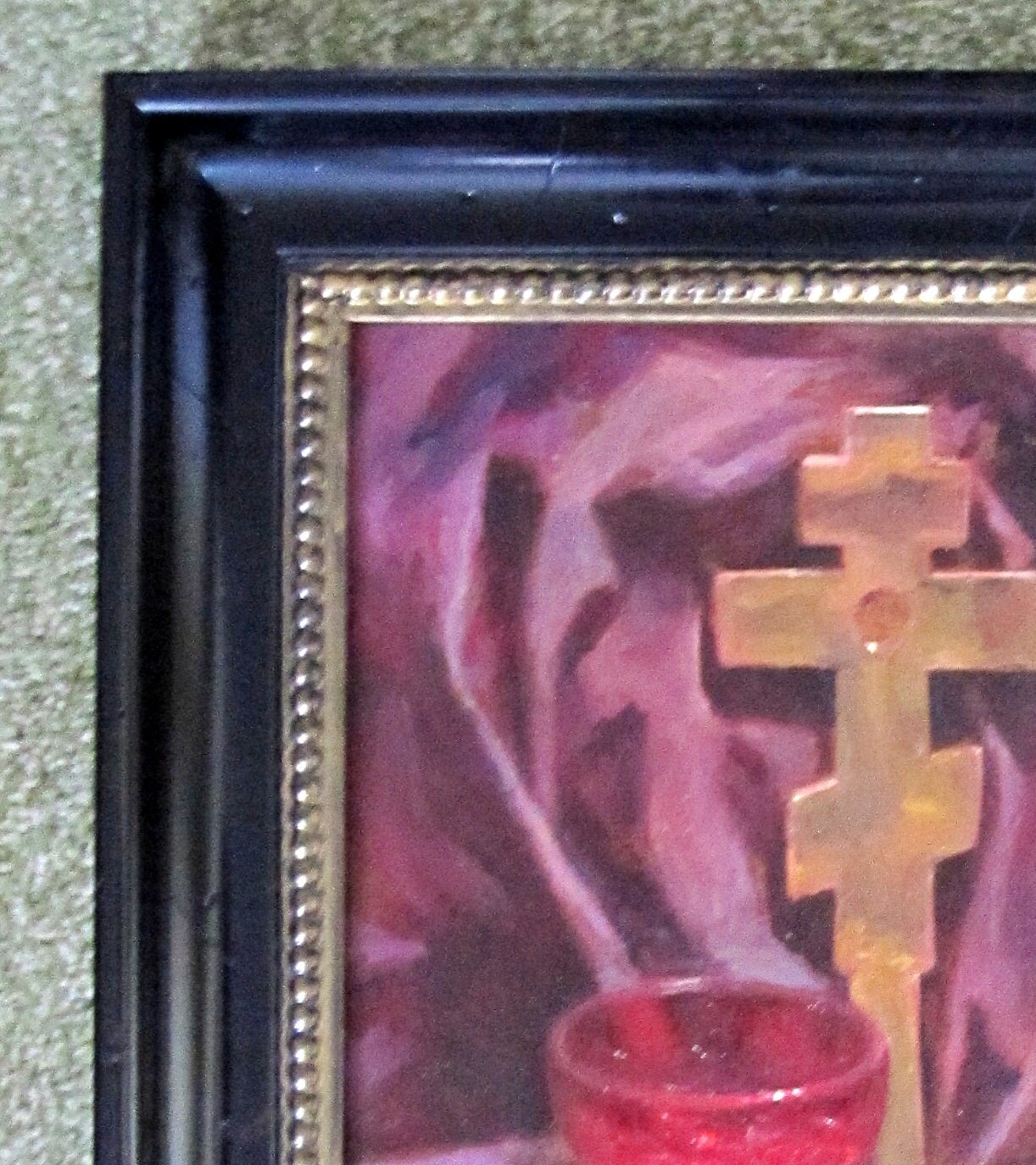 Holy Mysteries, Oil Painting, Oil on Canvas, Religious Art, Communion ...