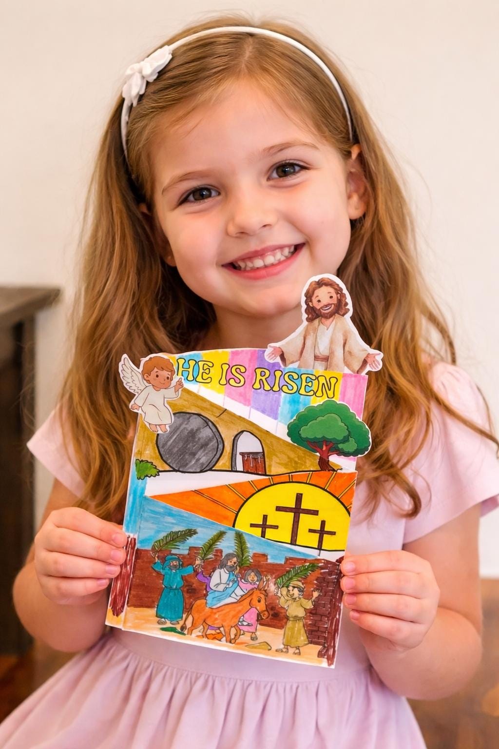 Easter Coloring Page for Kids | Christian Craft for 6-12 Age| Bible ...