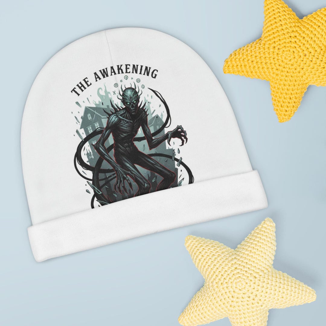 The Awakening Horror Monster Baby Beanie | Creepy Infant Knit Cap - Etsy