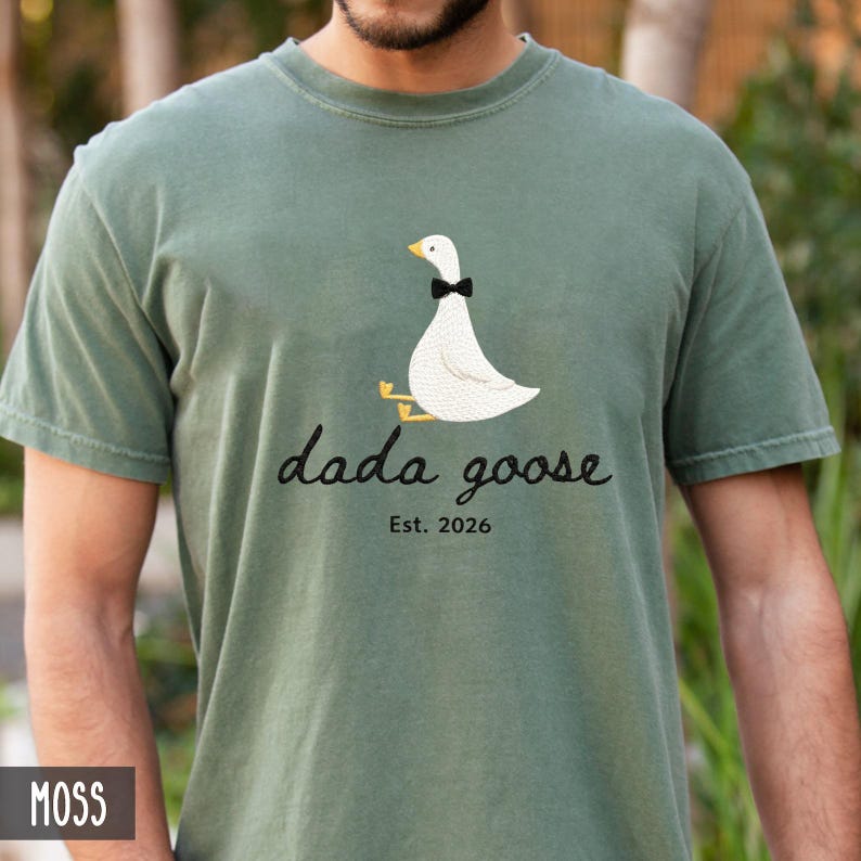 Dada Goose Est 2026, Gift Father's Day Embroidery Design, Instant ...