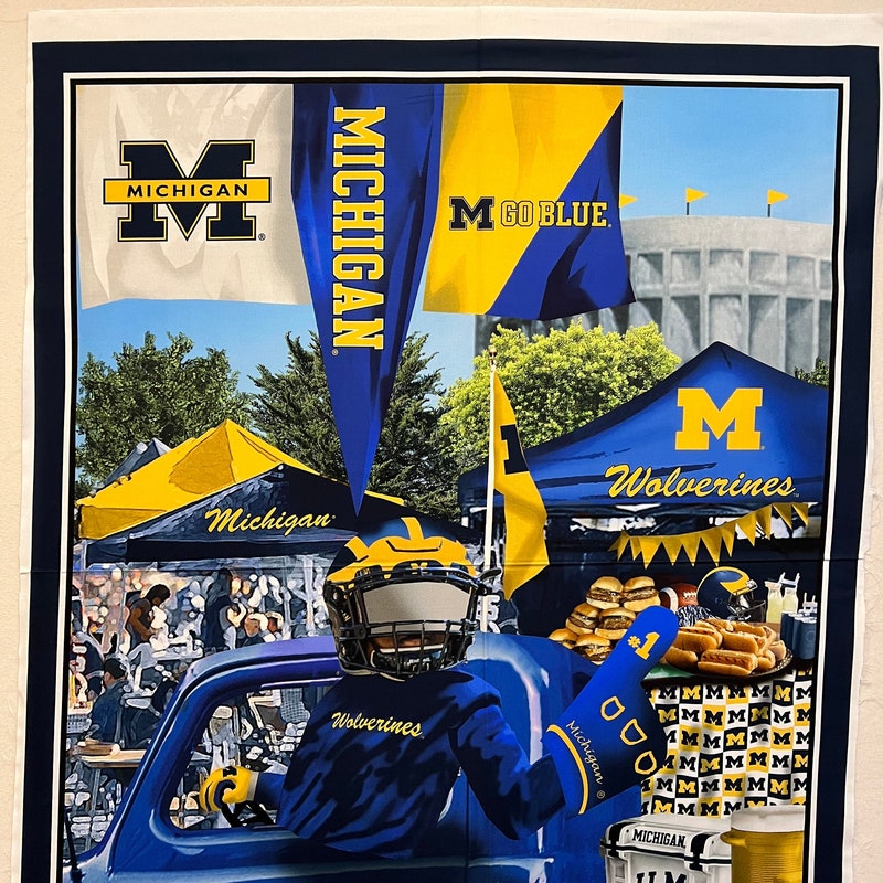 U of M Fabric - Etsy