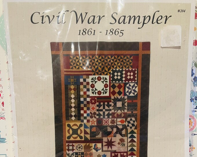 Civil War Sampler 1861 - 1865 Reproduction Quilts From Karen Witt ...