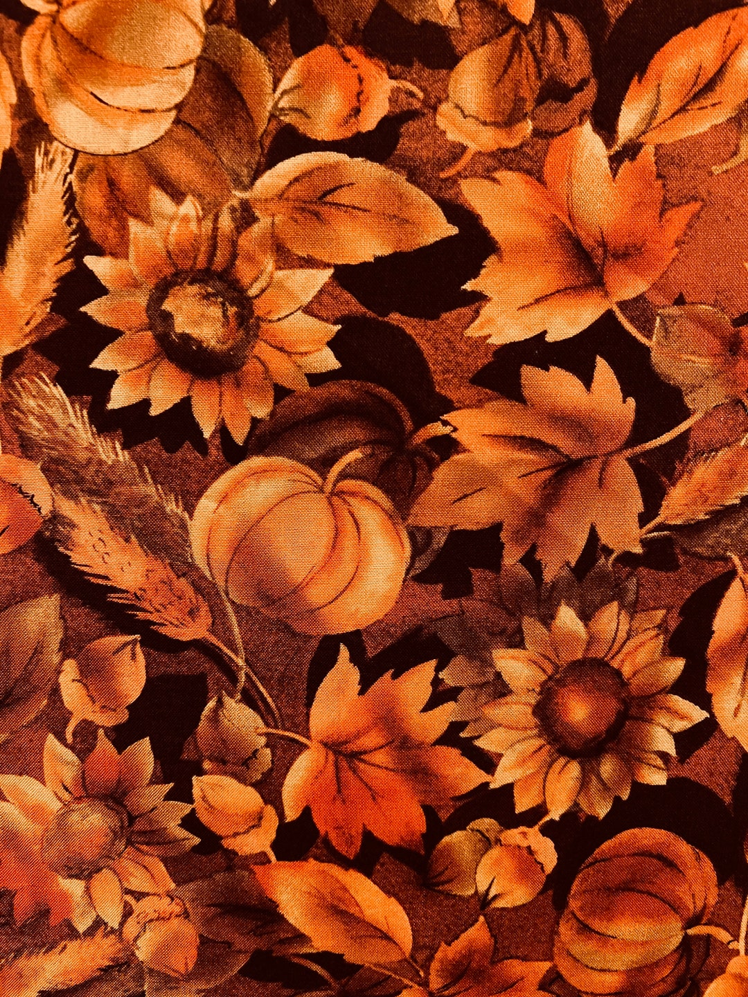 Autumn Fabric From David Textiles - Quilt Shop Quality - 3 Yards - Out ...