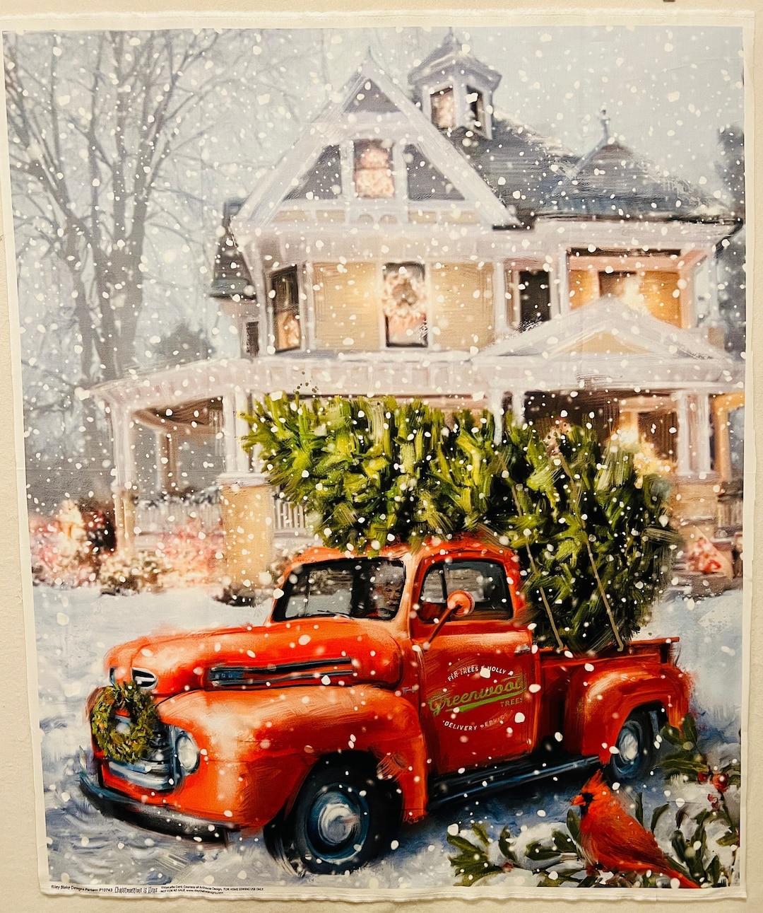 Christmastime is Here Riley Blake P10743 Marcello Corti Courtesy of ...