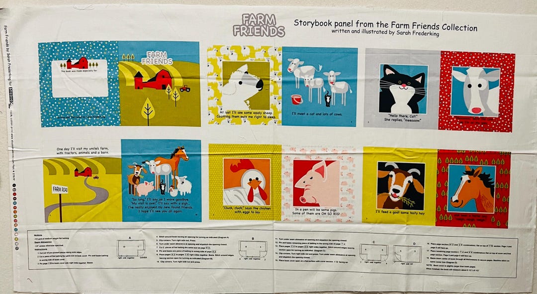 Storybook Farm Friends by Sarah Frederking for Studio E - Pattern 2787P ...