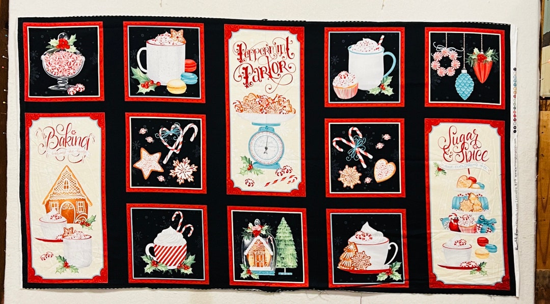 Peppermint Parlor - Designed by Danielle Leone - Wilmington Prints - Etsy