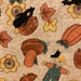 Vintage Fabric Scarecrows and Pumpkins and Fall Leaves 1-2/3 Yards Out ...