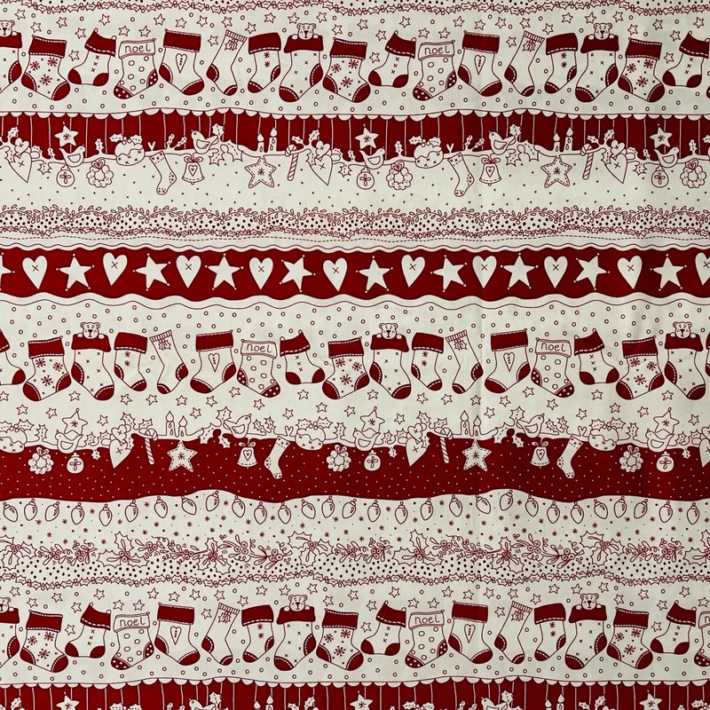 Christmas Redwork - Etsy