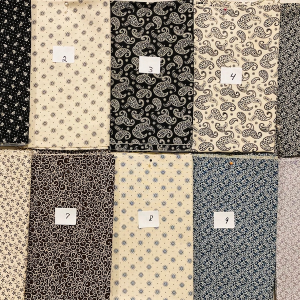 Reproduction Fabric by the Yard - Etsy