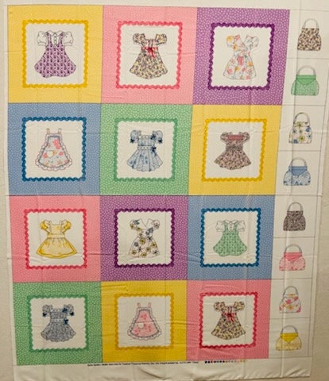 LAST PANEL! Timeless Treasures by Karen Snyder Studio Anna Lena - Dolly ...