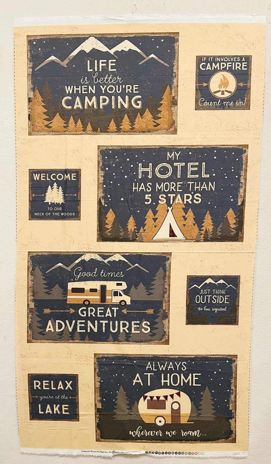 Living the Dream by Dan Dipaolo for Clothworks - Life is Better When ...