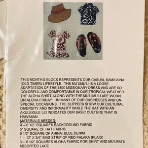 Way, Way Out West in Paniolo Country by Irene Kubo - 9 Block of the ...