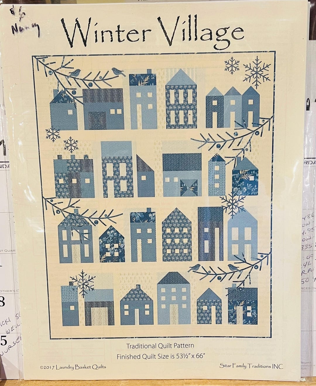 Winter Village by Laundry Basket Quilts - Traditional Quilt Pattern ...