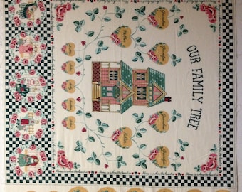 Family Tree Fabric | Etsy