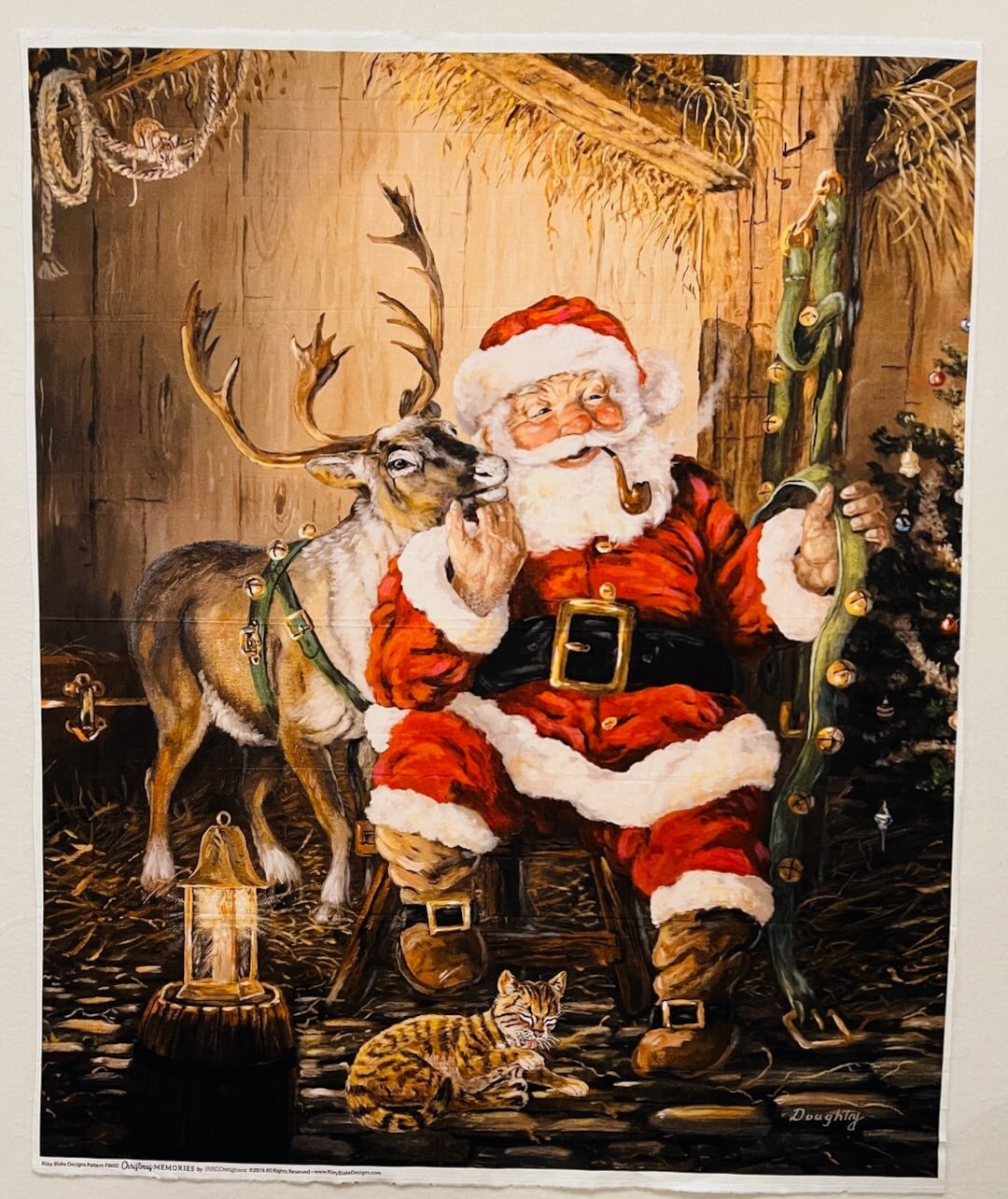 ONLY 1 PANEL AVAILABLE! Riley Blake Christmas Memories - Pattern P8692 ...