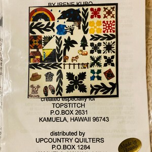 Way, Way Out West in Paniolo Country by Irene Kubo - 9 Block of the ...