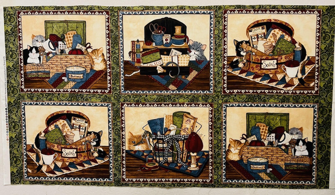Quilting Companions - Robin Betterley - SSI Fabric - Panel 23" X 45 ...