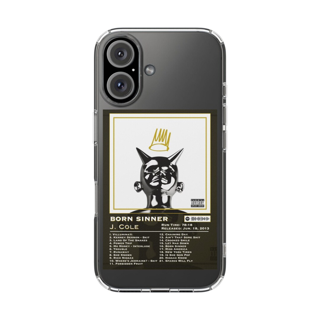 Custom Album Cover Art Phone Case | Clear Magnetic Case With Custom ...