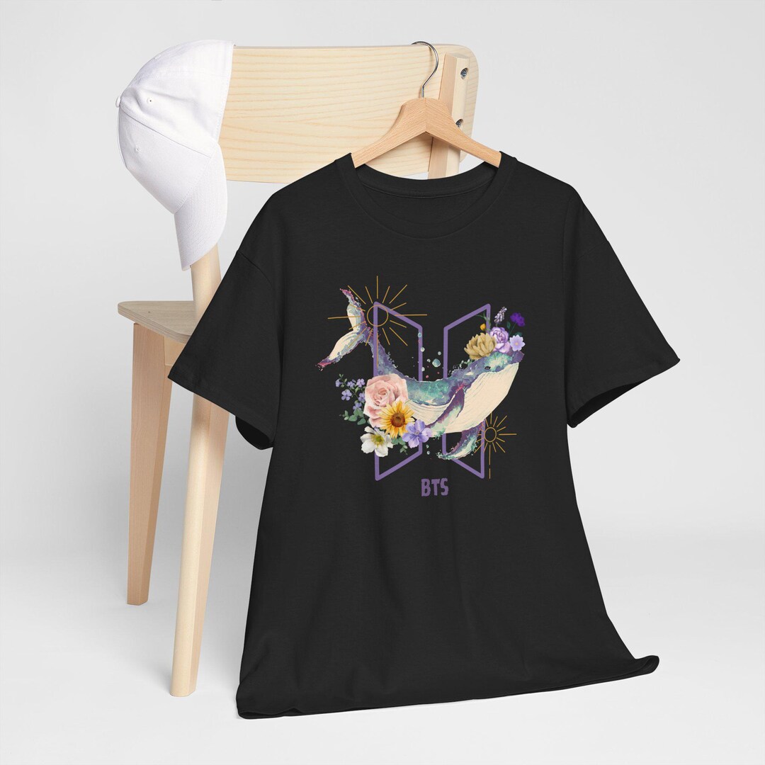 BTS Whalien Tee, BTS Army Girly Design - Etsy