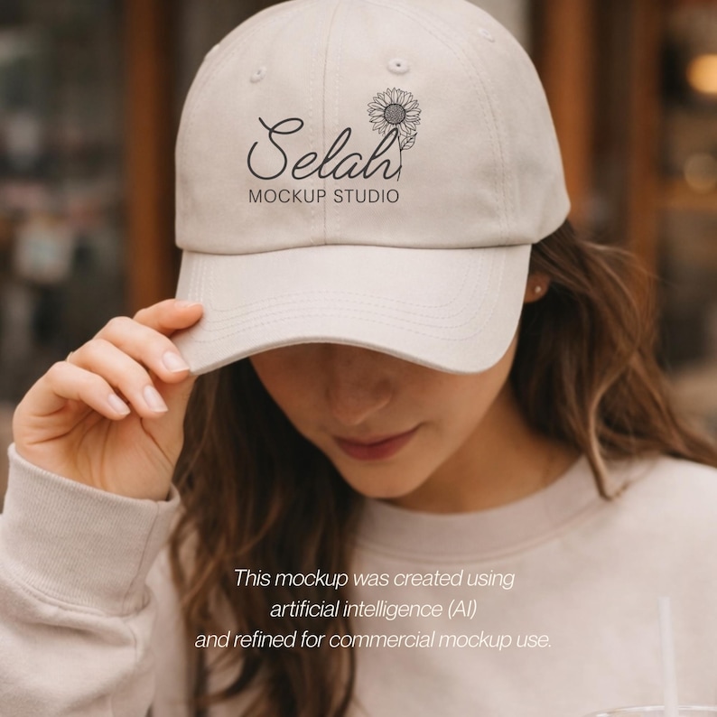 Stone Classic Dad Cap Mockup - Etsy UK