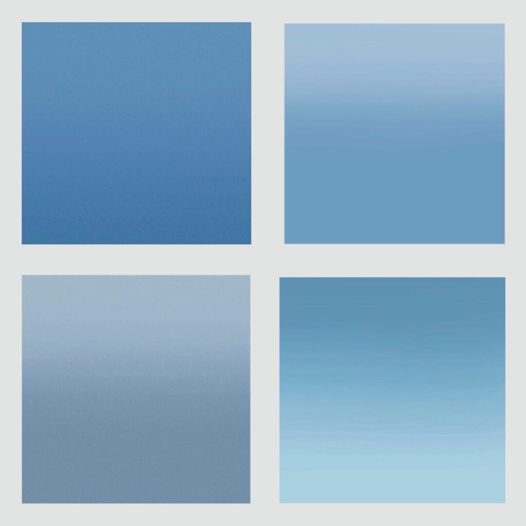 Dusk Blue — Minimal Digital Wallpaper Set (calm Gradient Screens) - Etsy