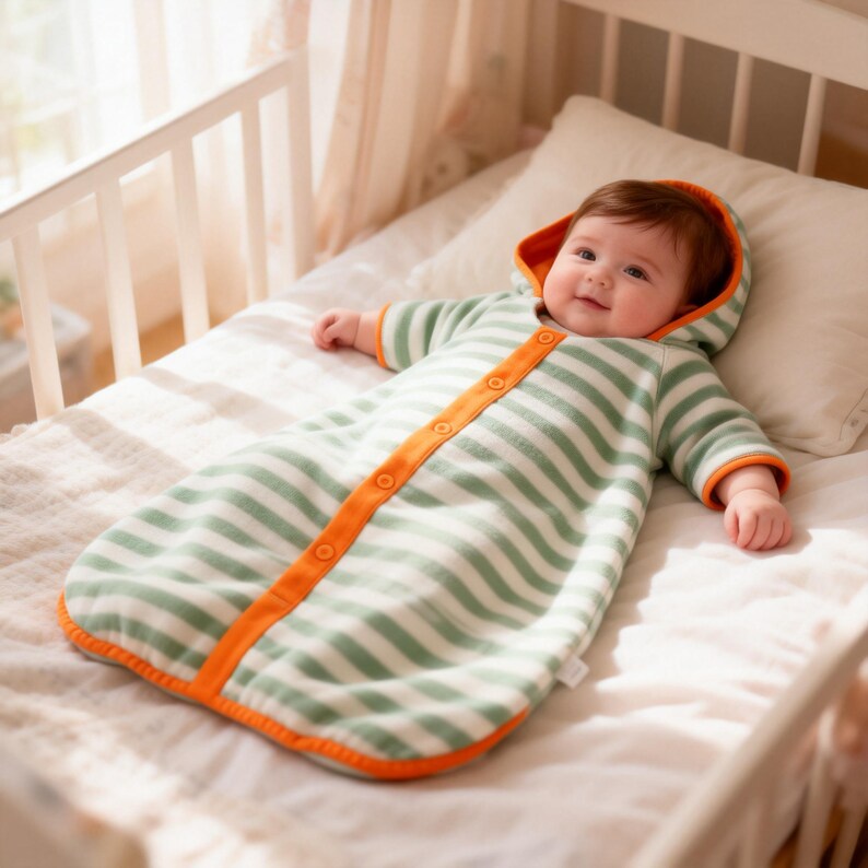 Baby Bunting PDF Sewing Pattern | Easy Beginner-friendly Sleeping Bag ...