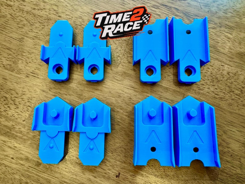 Speed Snap Track Adapters - Hot Wheels-compatible Classic Orange Track ...