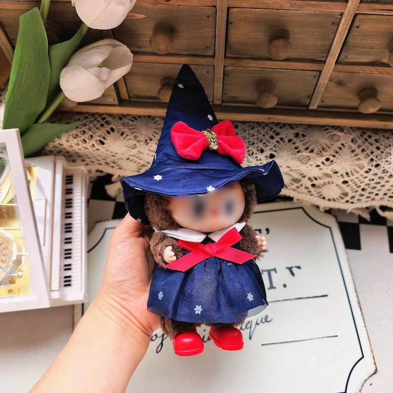 Labubu Clothes Witch Outfit Custom Labubu Outfit Handmade Labubu Doll ...