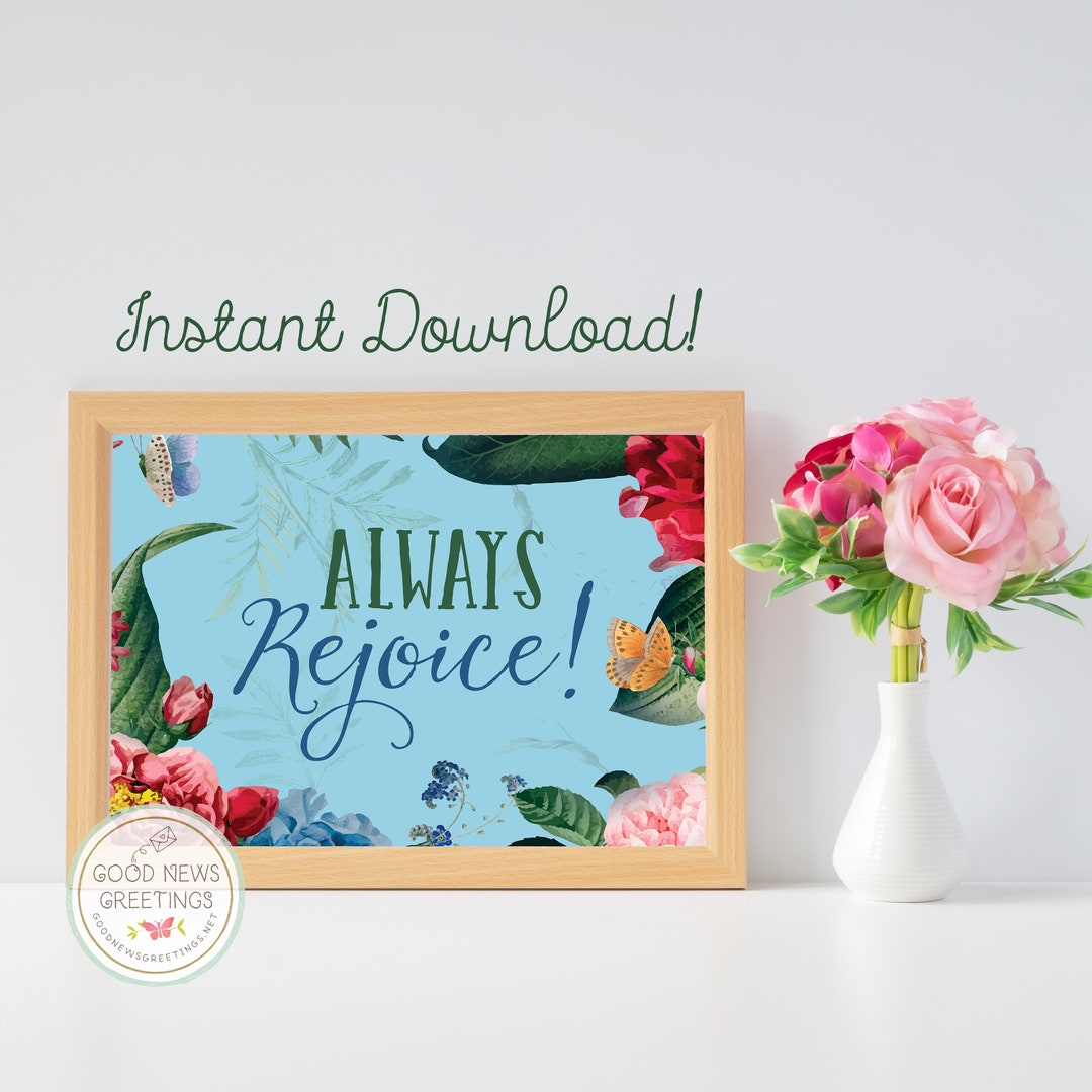 Always Rejoice! 2020 Convention - Digital Downloadable Print - English ...