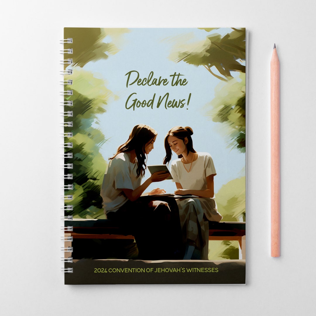 2024 declare the Good News Notebook With Talk Titles Preaching in the ...