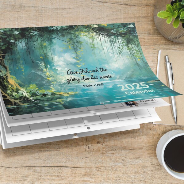 Jw Calendar for 2025 - Etsy