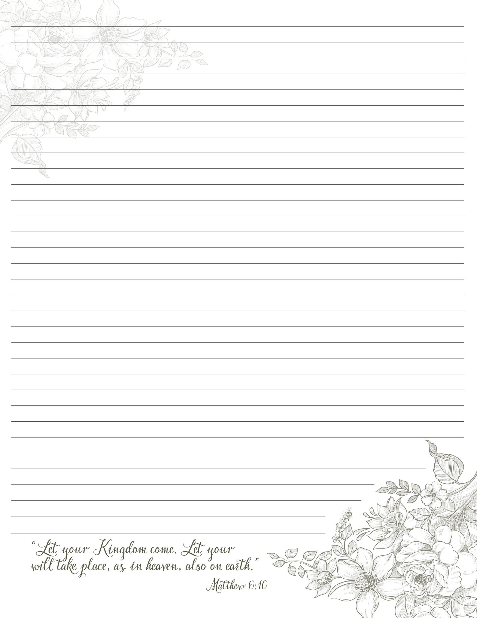 JW Letter Writing Paper Digital Download Peaceful - Etsy UK