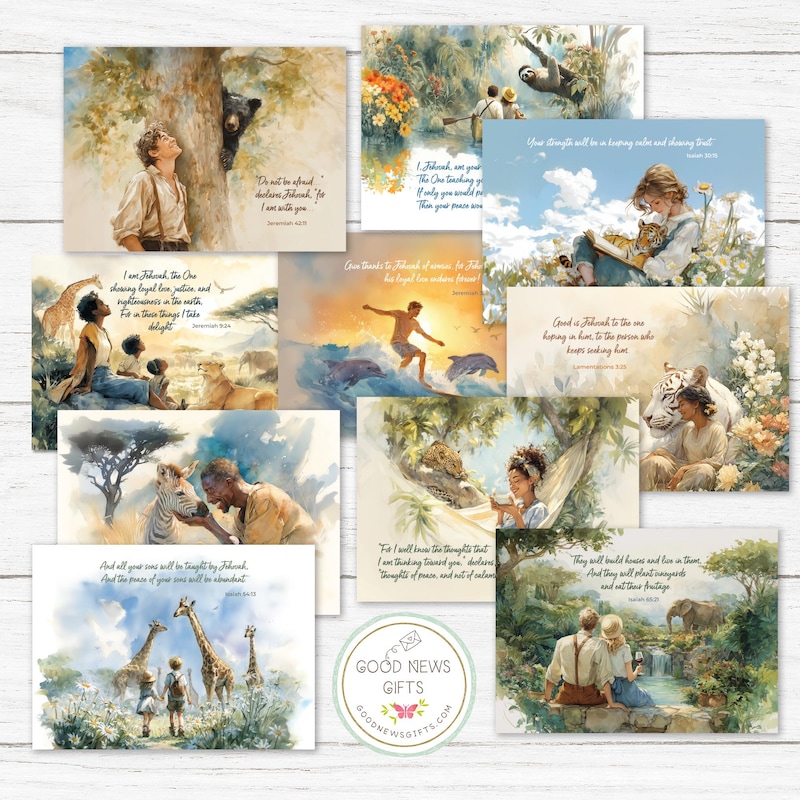 Jw Post Cards - Etsy