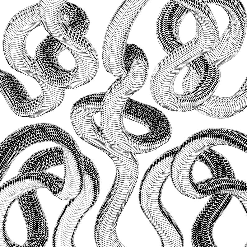 10 Snake and Dragon Brushes From Tattoo Artist Phase.en.moi - Etsy