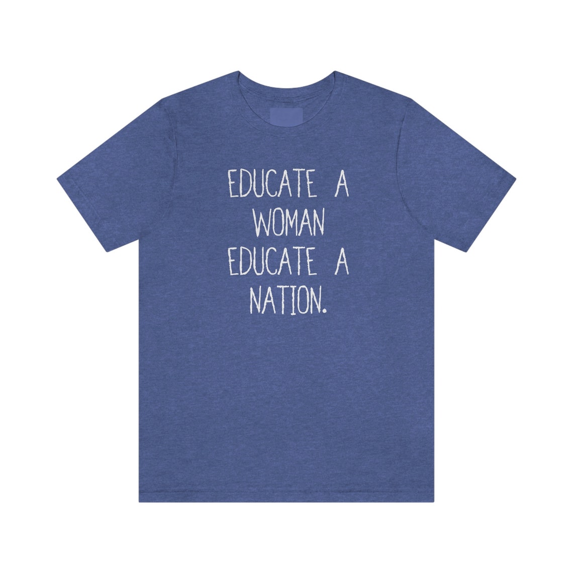 Educate a Woman Educate a Nation Women|unisex Short Sleeve Empowerment ...