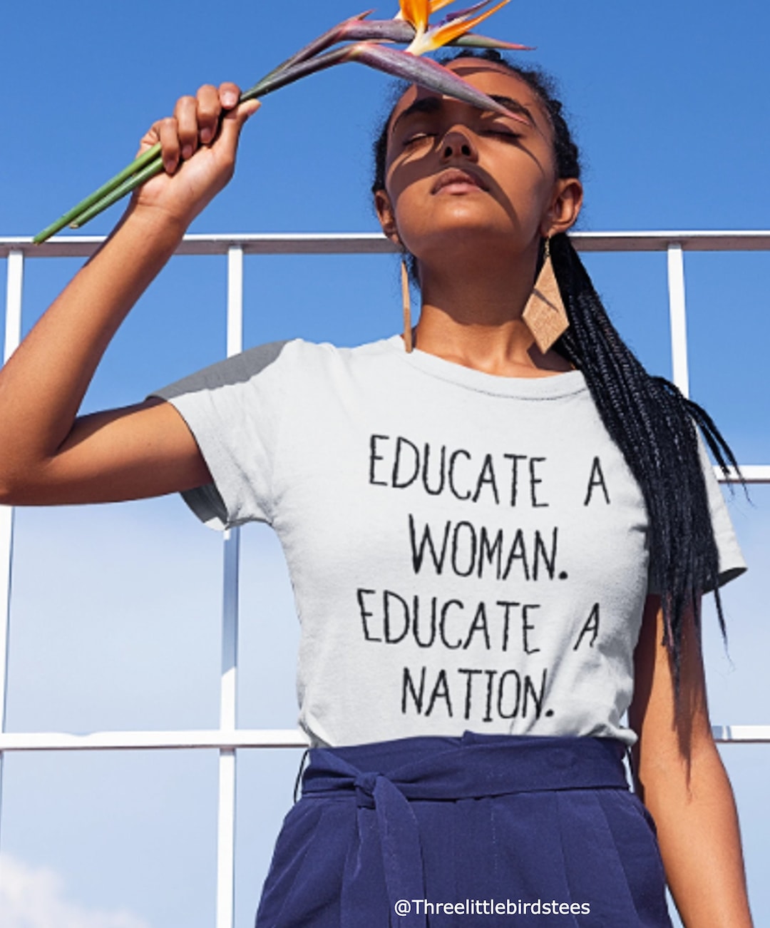 Educate a Woman Educate a Nation Women|unisex Short Sleeve Empowerment ...