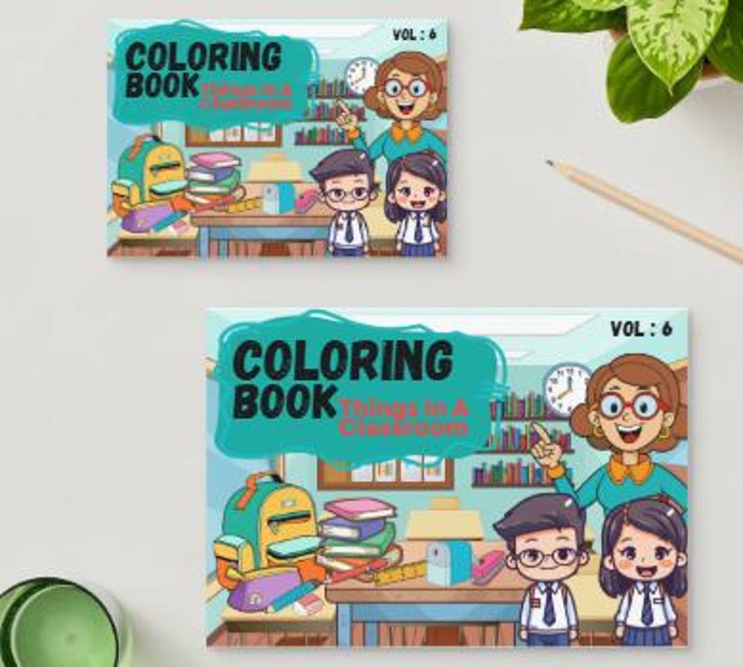 Coloring Books for Kindergarten & Beginners Vol.2 - Etsy