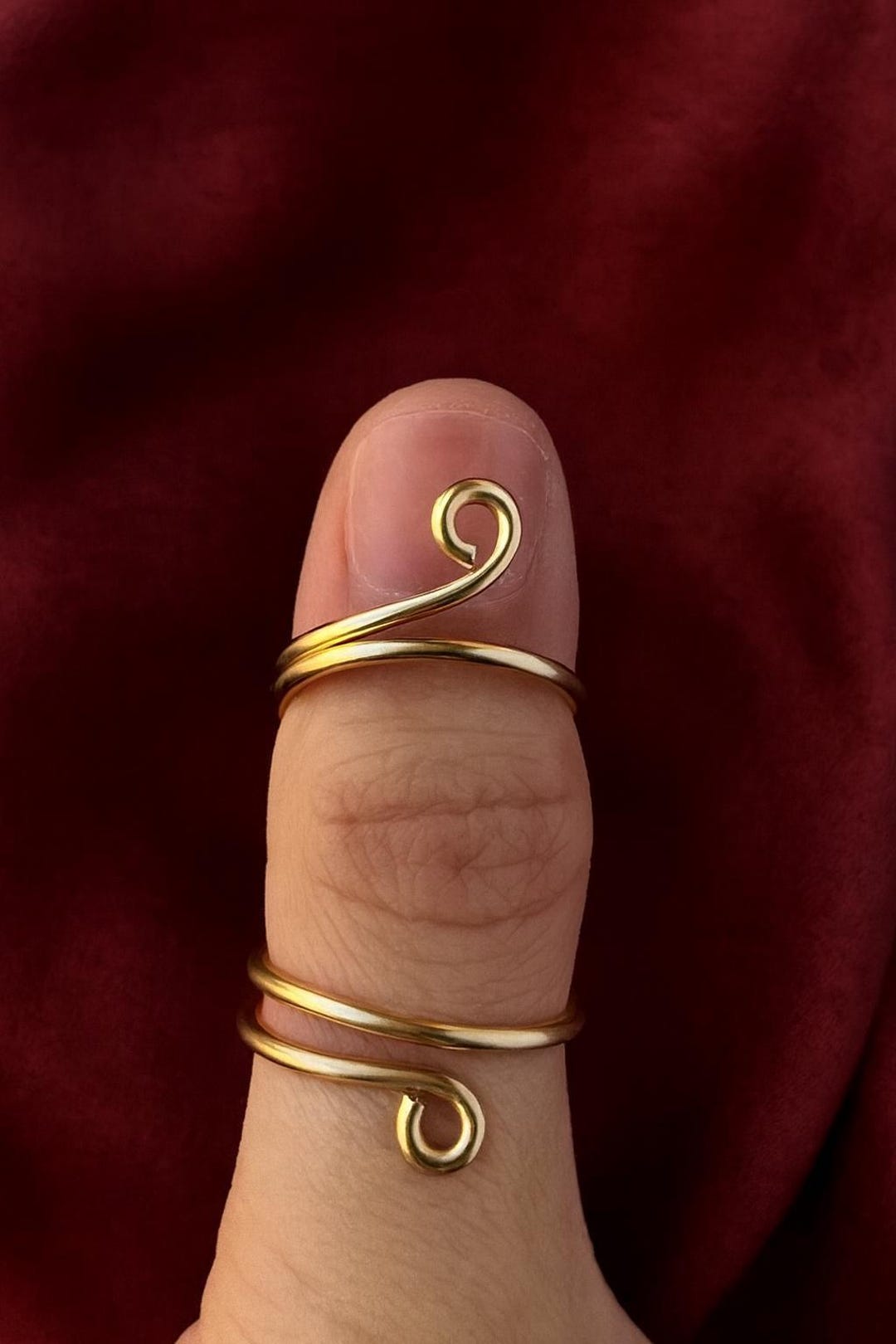 Trigger Finger Splint , Mallet Finger Splint Arthritis Ring: Handmade ...