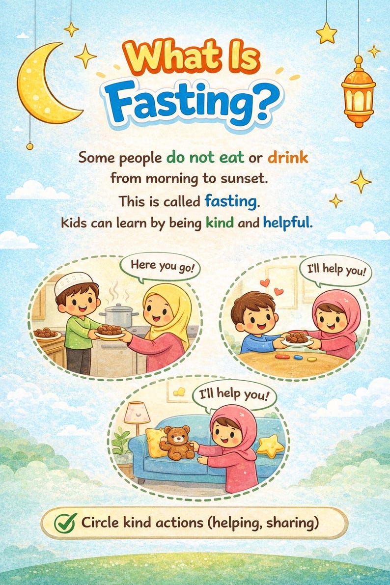 My First Ramadan Activity Book for Kids | Islamic Learning Workbook ...
